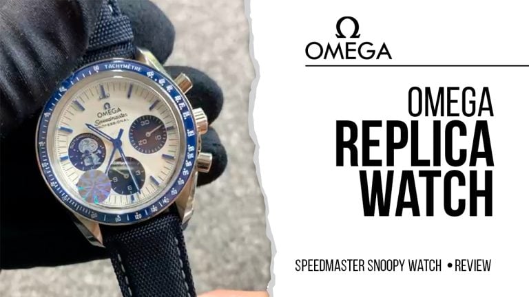 Omega Speedmaster Snoopy Replica Watch Review - JF Factory